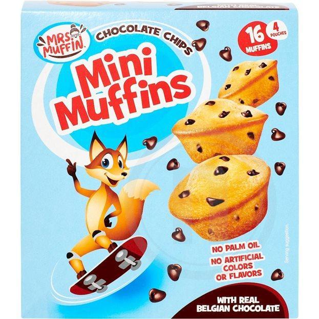 MRS MUFFINS MINI MUFFINS CHOCOLATE 188G - Lighthouse Supermarket, Gozo