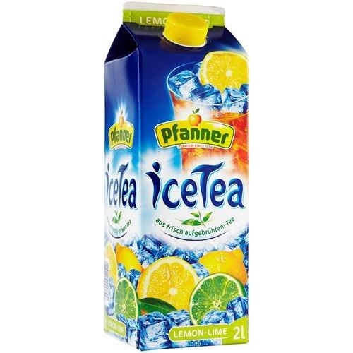PFANNER ICE TEA LEMON-LIME 2L - Lighthouse Supermarket, Gozo