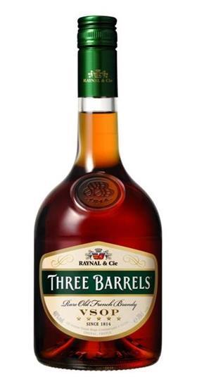 THREE BARRELS BRANDY 70CL - Lighthouse Supermarket, Gozo